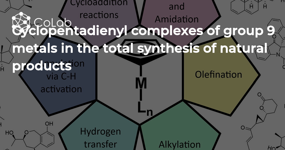 Cyclopentadienyl complexes of group 9 metals in the total synthesis of ...