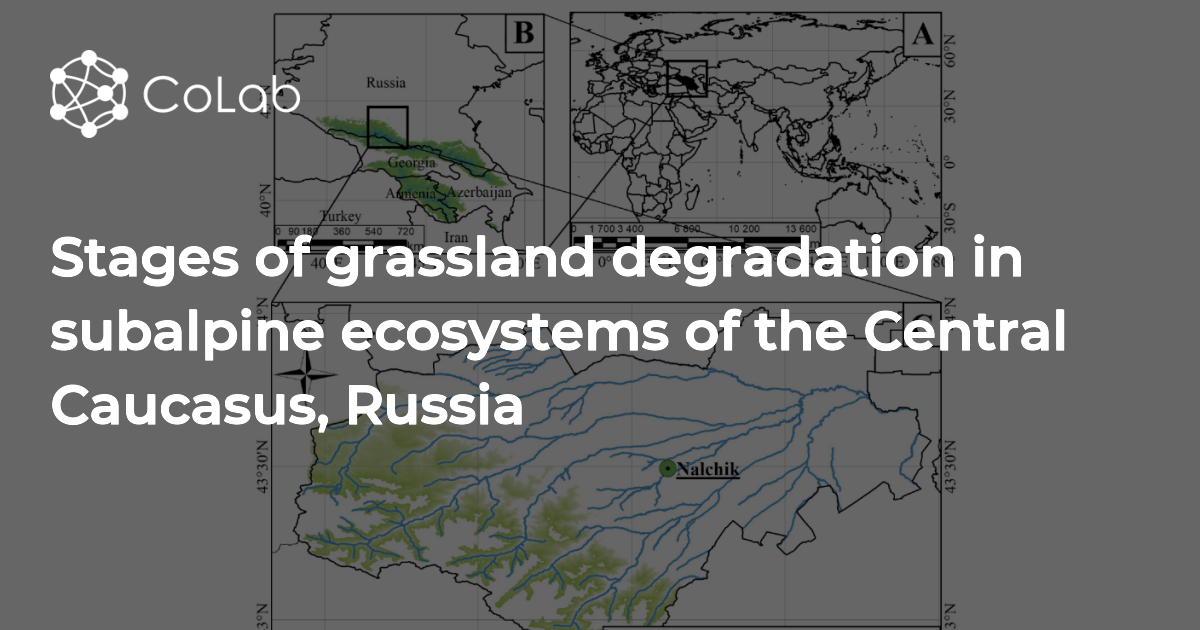 Stages of grassland degradation in subalpine ecosystems of the Central ...