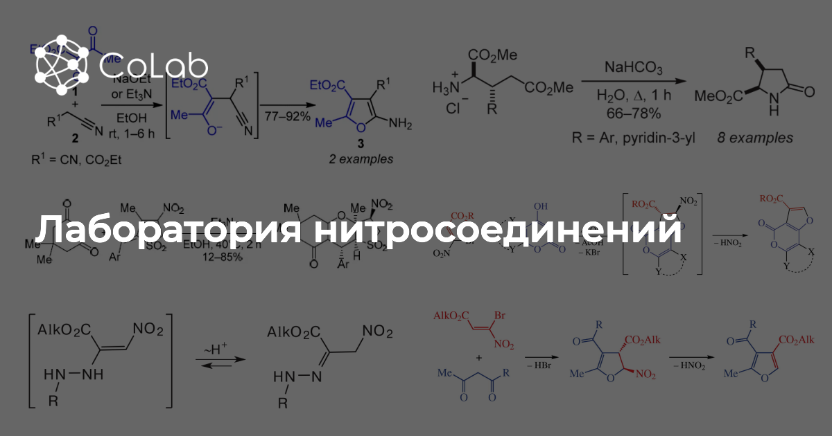 Laboratory of Nitro compounds | CoLab