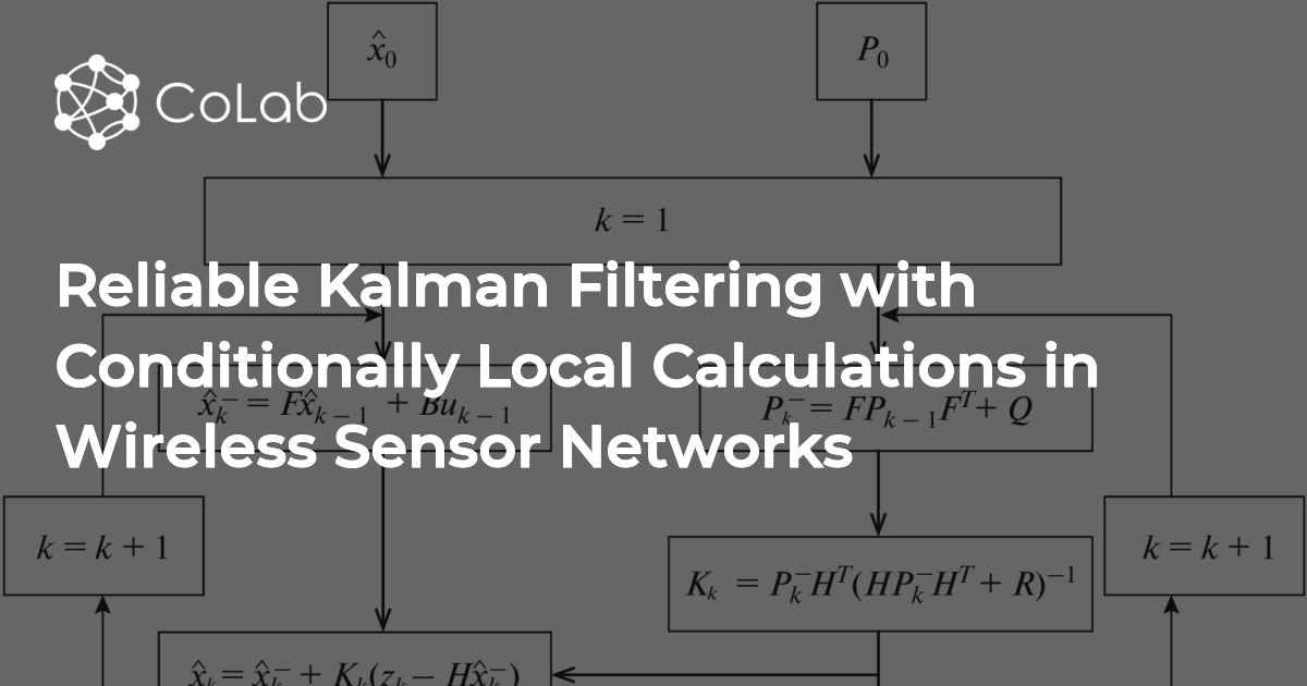 Reliable Kalman Filtering with Conditionally Local Calculations in ...