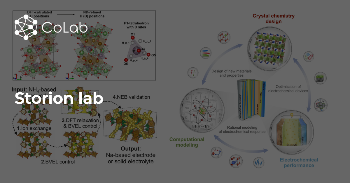 Storion lab | CoLab