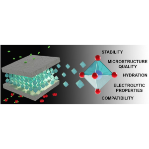 Electrolyte materials for protonic ceramic electrochemical cells: Main ...