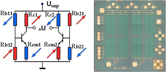 High-sensitivity MEMS pressure sensor utilizing bipolar junction ...