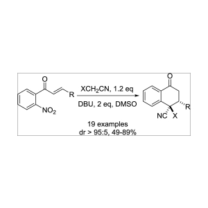 A Diastereoselective Assembly of Tetralone Derivatives via a Tandem ...